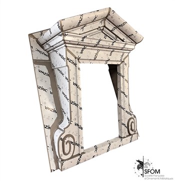 Conception et fabrication de lucarnes en zinc et plomb par SFOM